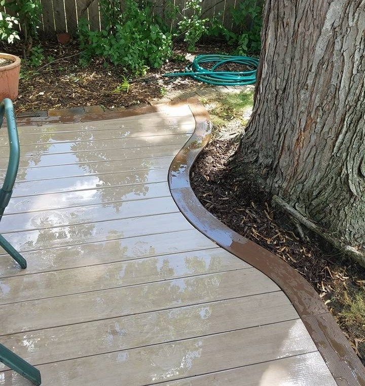 Gallery | Curved Ground Level Deck - Picture 6456 | Decks.com