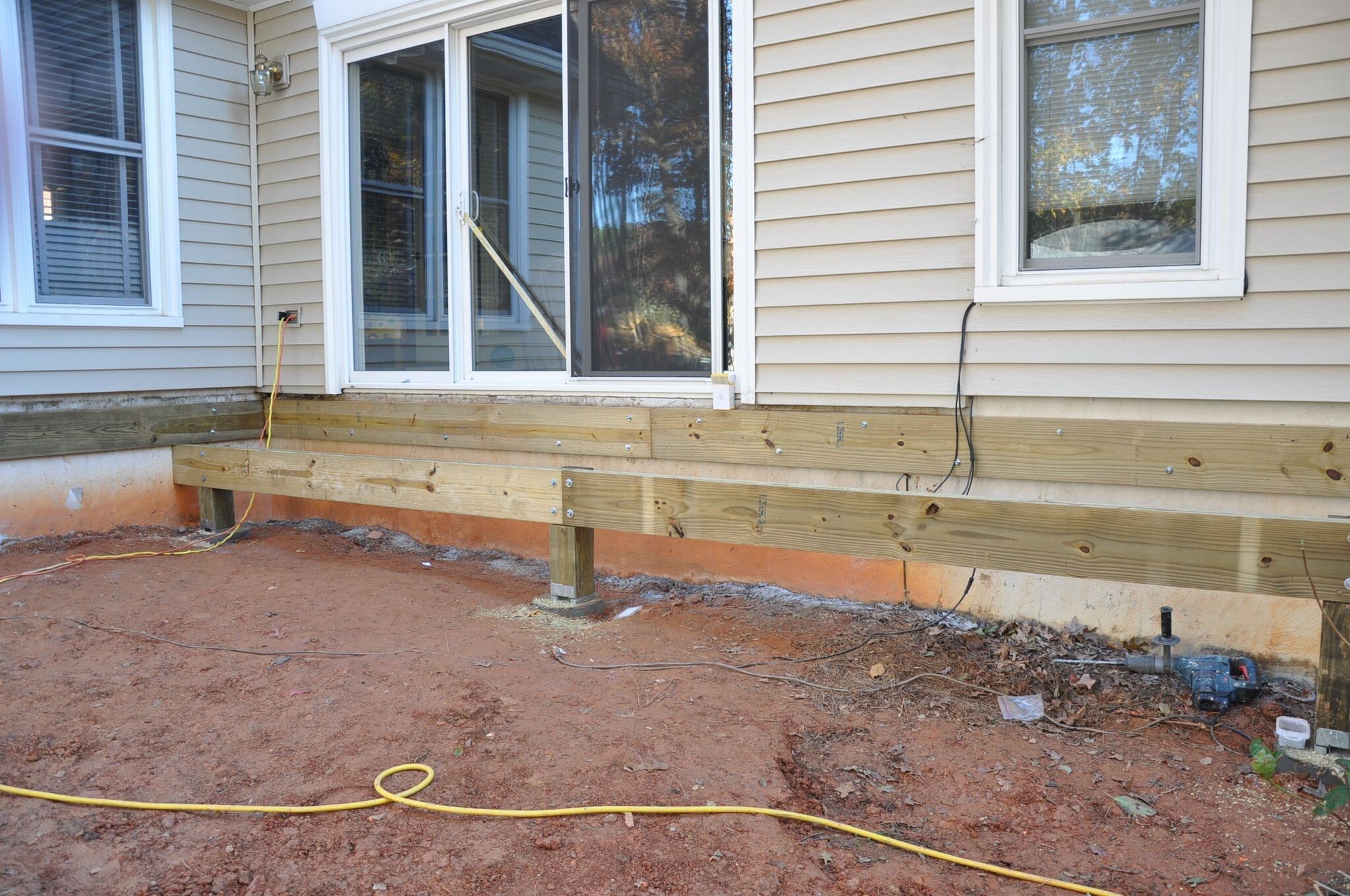 How To Splice A Deck Beam Over Support Post - The Best Picture Of Beam