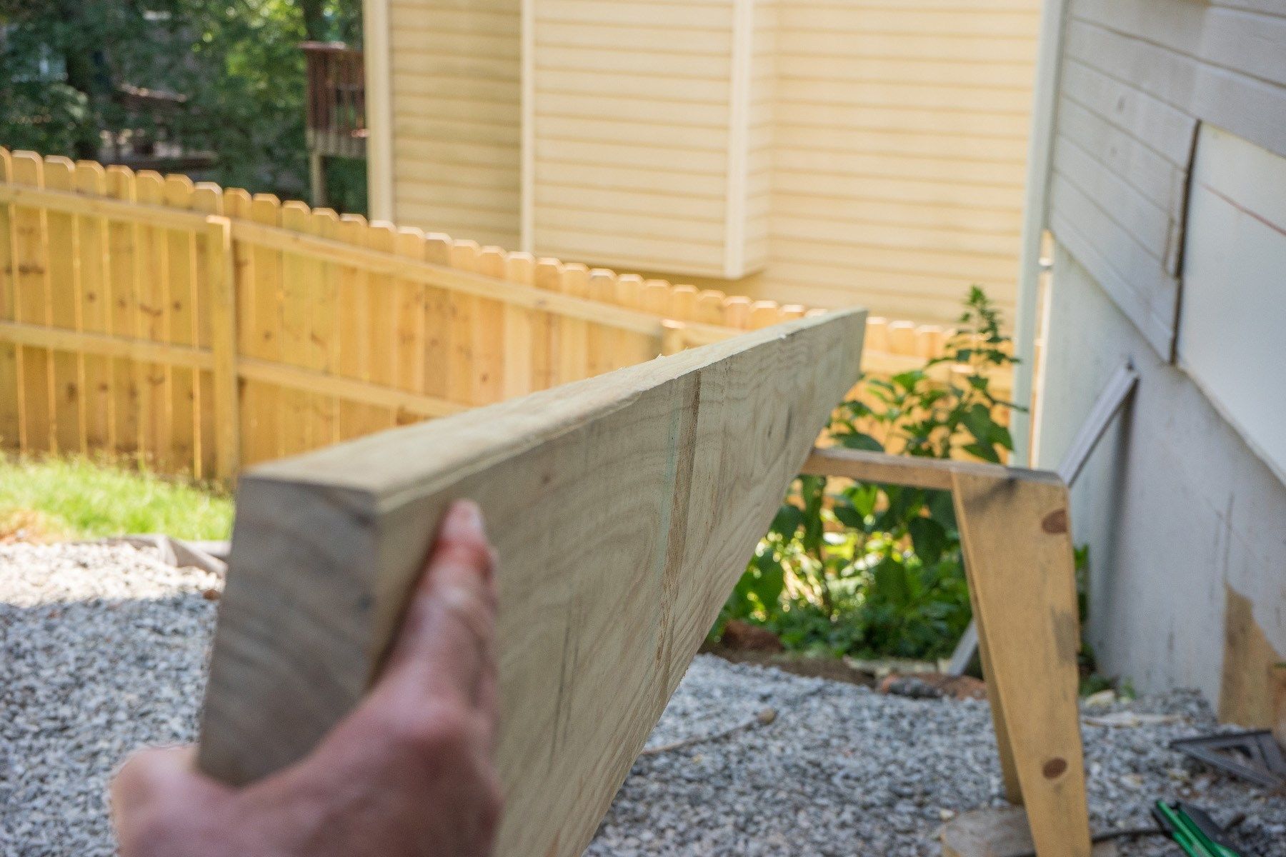 How to Attach Ledger Board For a Deck | Decks.com