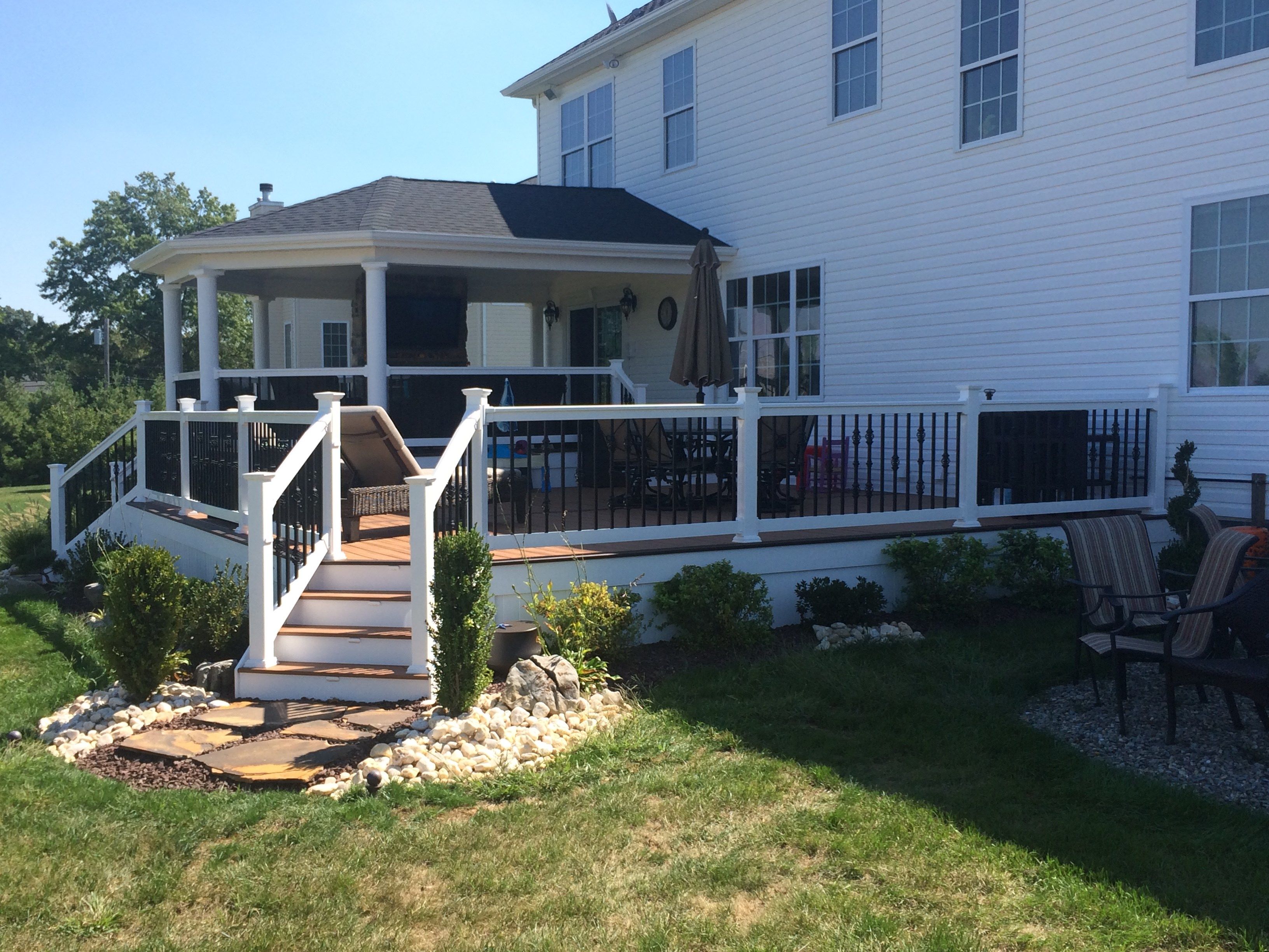 Gallery | Custom Roofed Deck in Monroe NJ - Picture 3222 | Decks.com