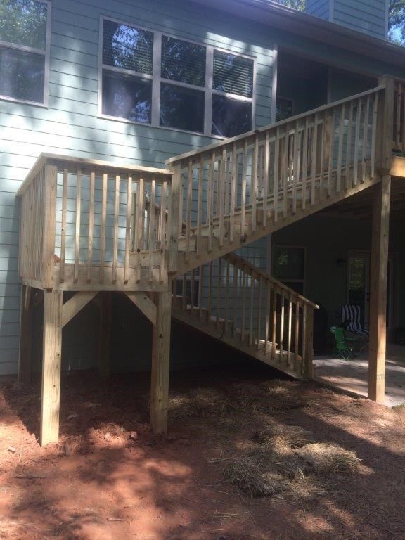 Gallery | Stairway with Triple Treads - Picture 4048 | Decks.com
