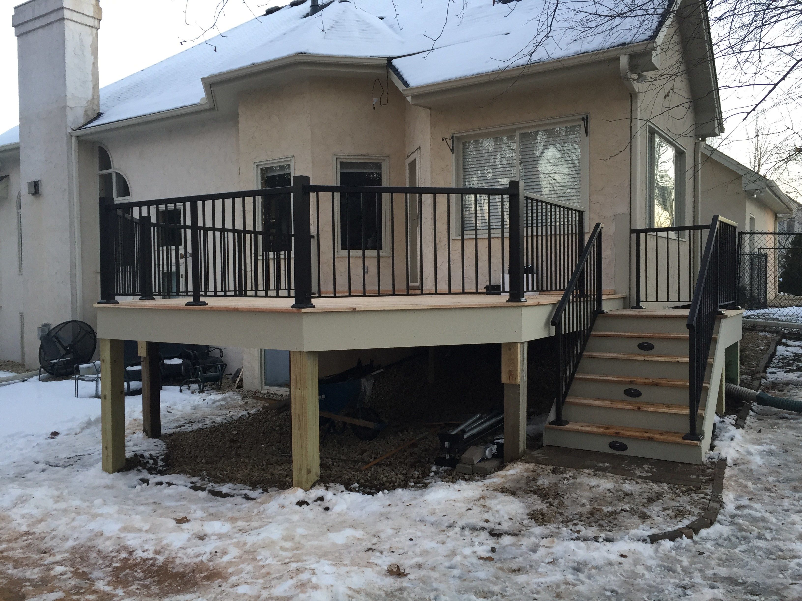 Gallery | Plymouth Redeck - Rerail Project - Picture 6836 | Decks.com