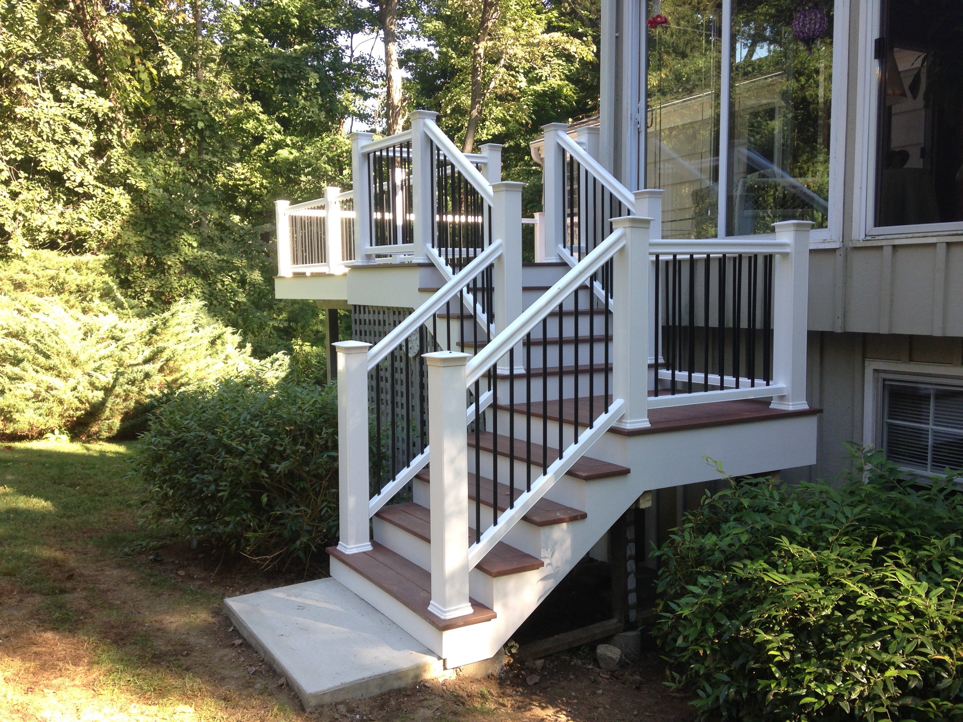 Composite Deck With Brick Columns Photo Gallery PVC Column Wraps